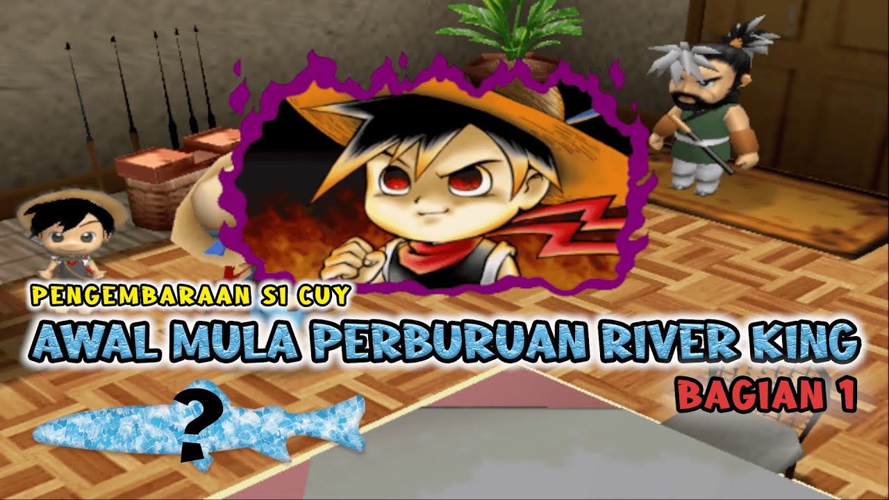 TEKAD KUAT ! AWAL PERBURUAN IKAN RIVER KING ! - HARVEST FISHING (PS2 ...