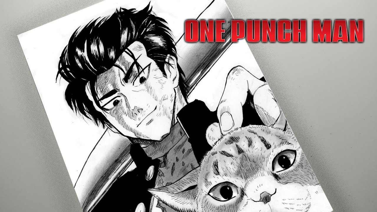 Drawing Metal Bat - One Punch Man - YouTube