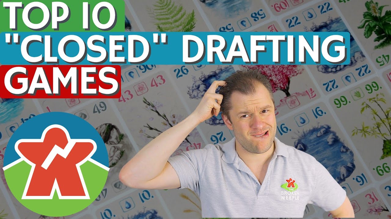 Top 10 "Closed" Drafting Games - YouTube