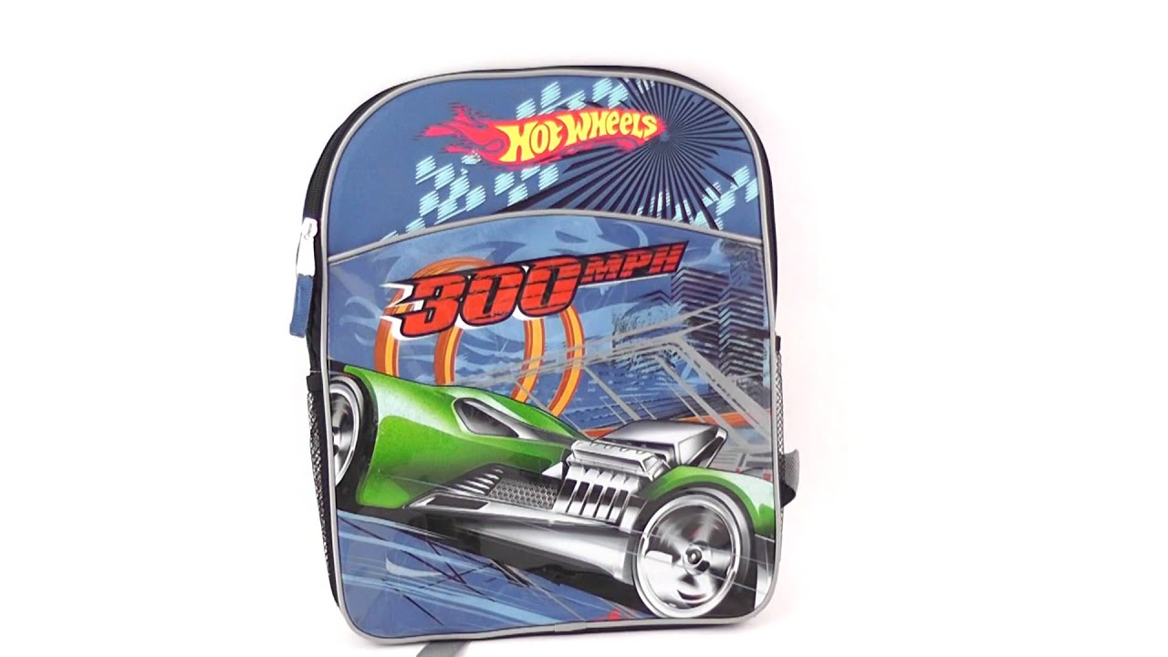 Hot Wheels Backpack - YouTube