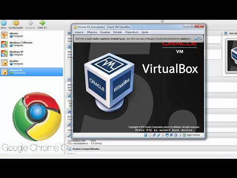 Configurando o Chrome OS no VirtualBox - YouTube