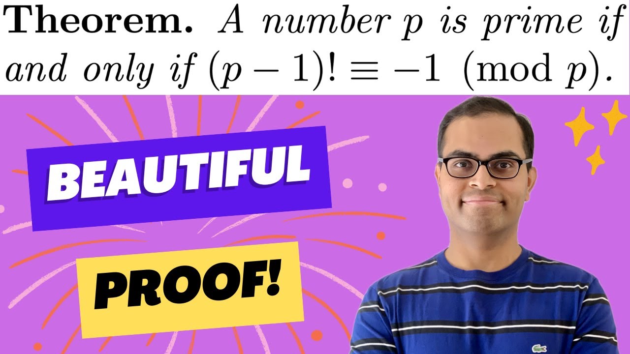 The FAMOUS Wilson Theorem | Number Theory MASTERCLASS! - YouTube