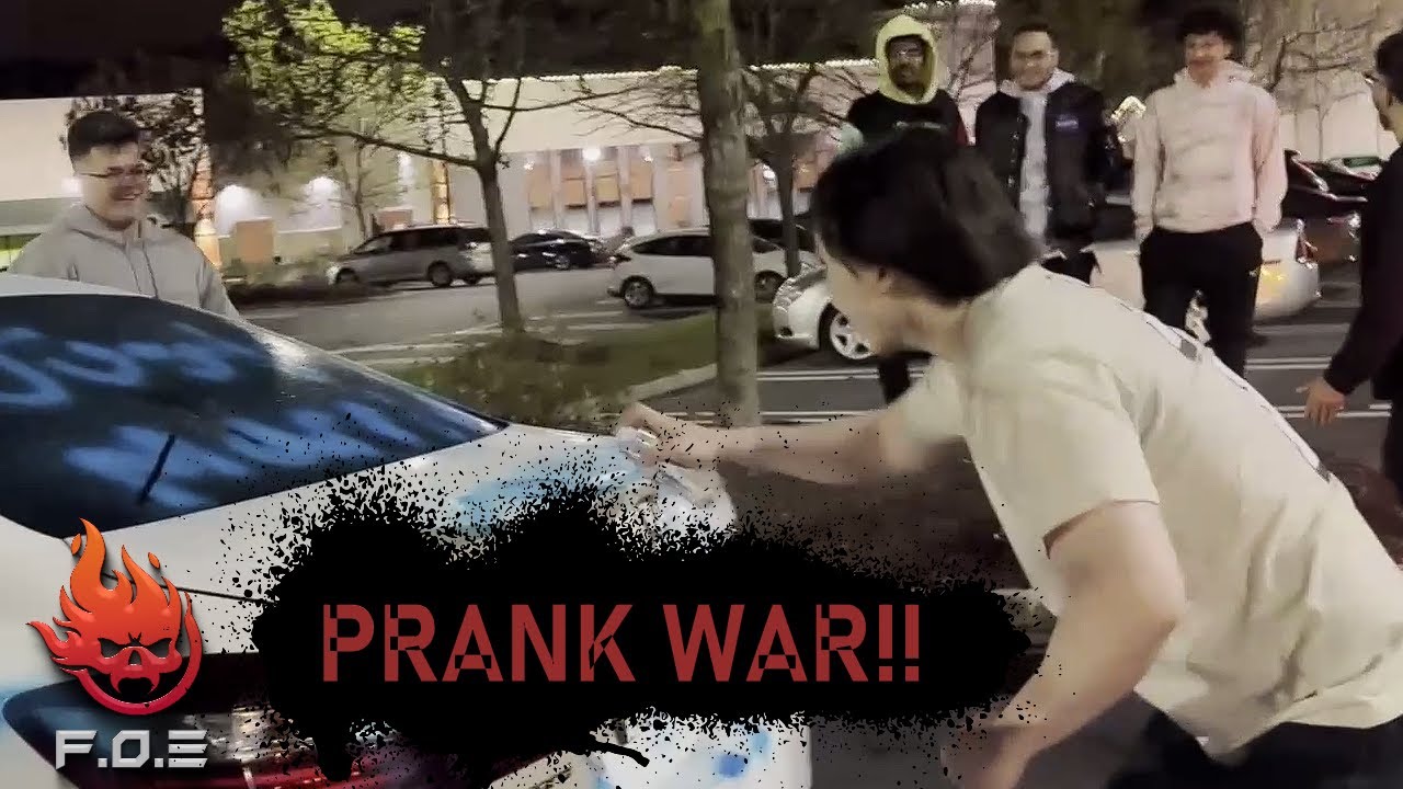 F.O.E NATION PRANK WAR!!! (HE ALMOST VOMITS!!)🤢🤢 - YouTube