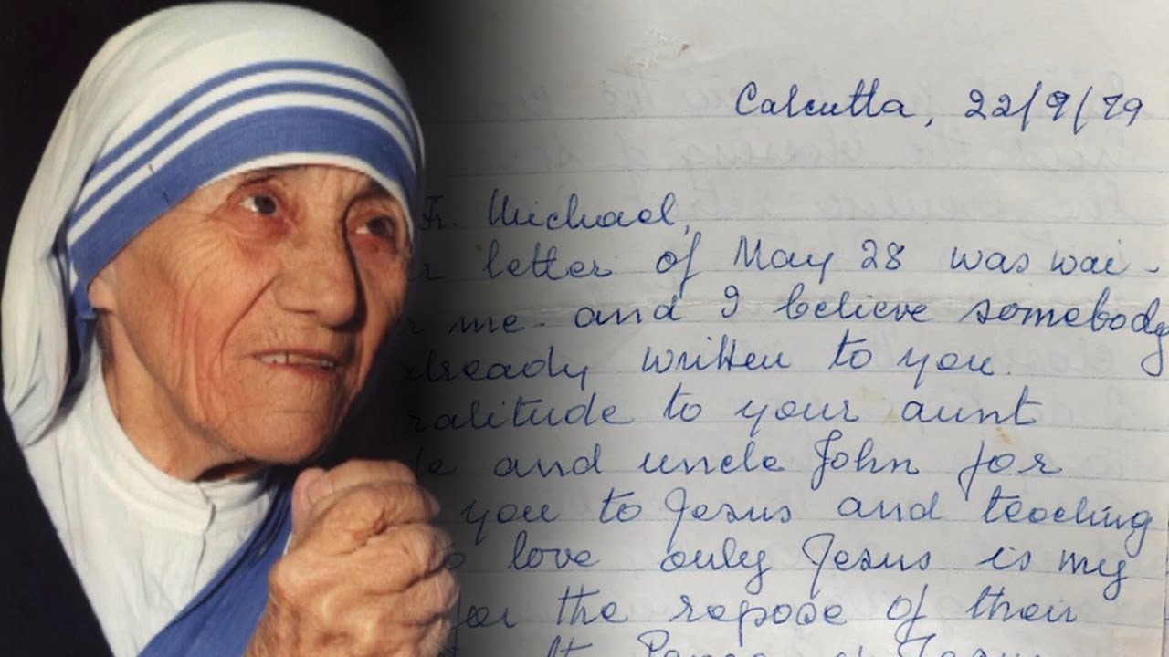 Mother Teresa's Letter to her Spiritual Director - Fr. Michael van der ...