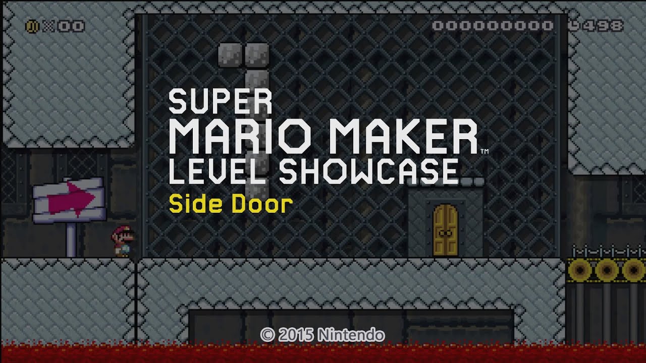 Mario Maker Level: Side Door - YouTube