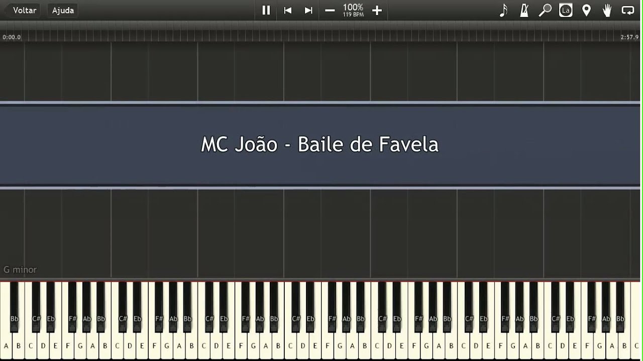MC João - Baile de Favela (Tutorial Piano: Thiago Pachêco) - YouTube
