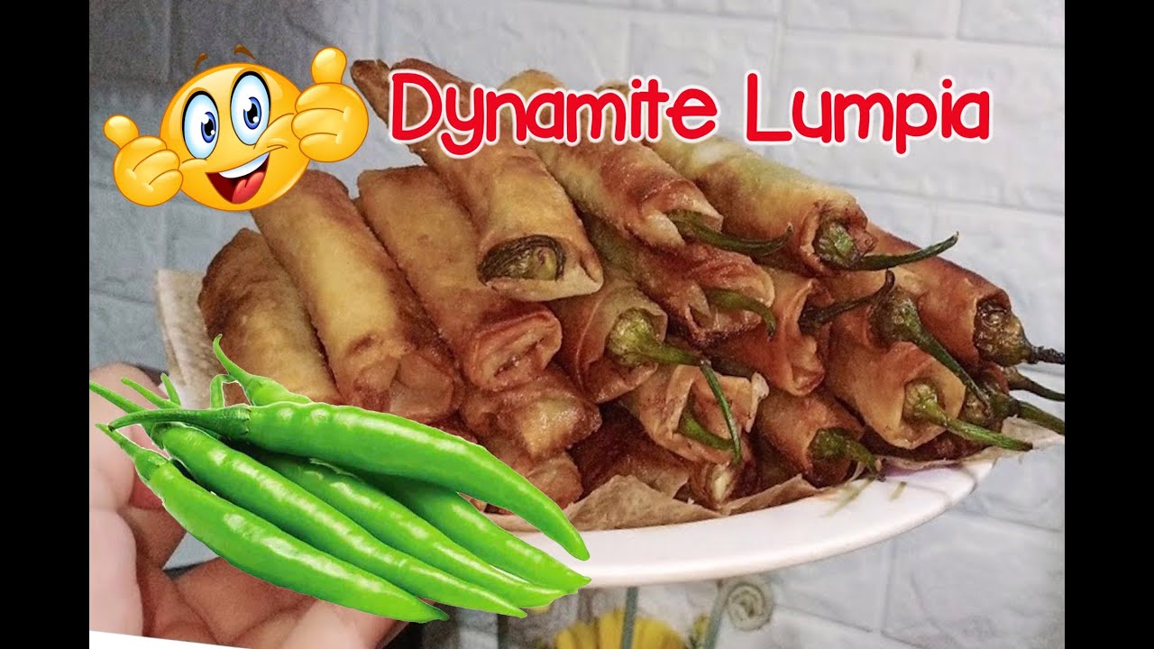 How to Make Dynamite Lumpia | Masarap Ito Promise | Cheesy Dynamite ...