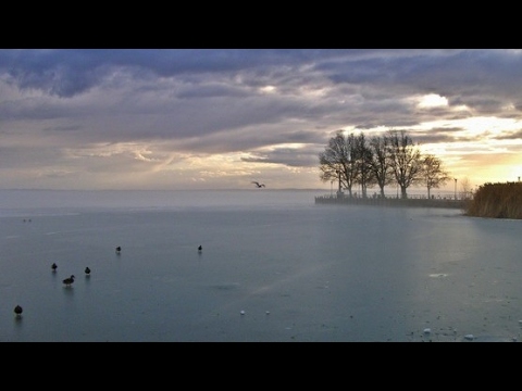 Frozen Balaton/befagyott Balaton 2017 | drone video (part 2.) - YouTube