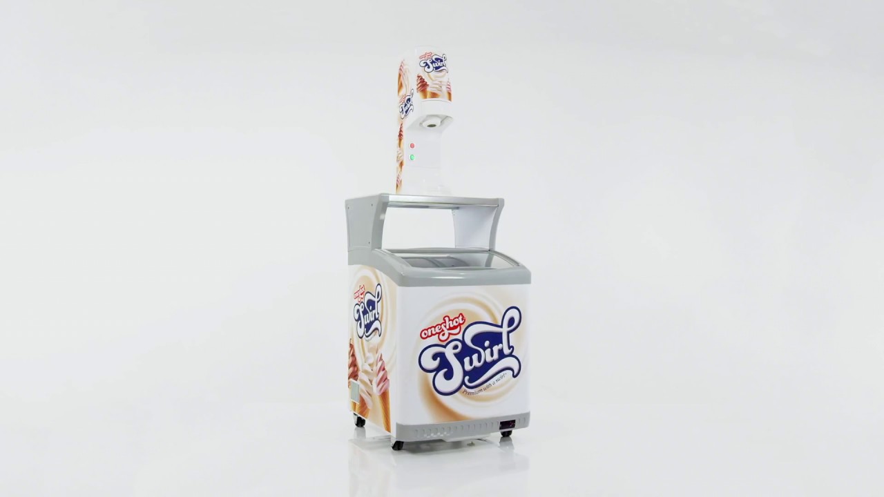 OneShot Swirl Ice Cream pod System - YouTube