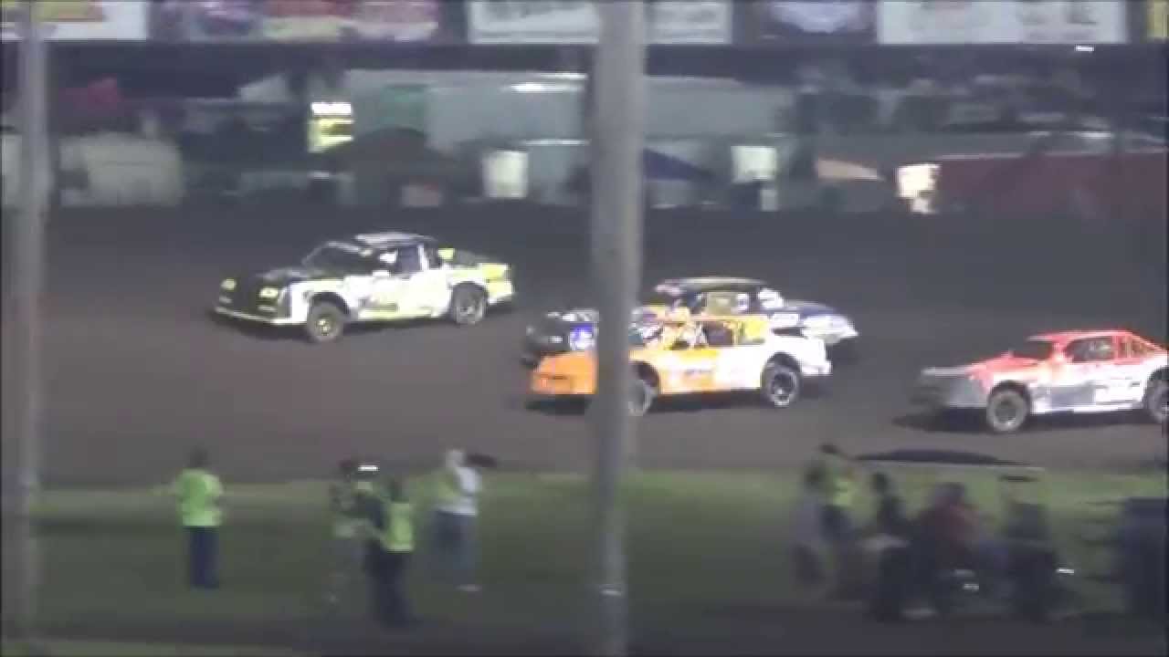 Jay Schmidt - IMCA Super Nationals 9/3 - A-Main - YouTube