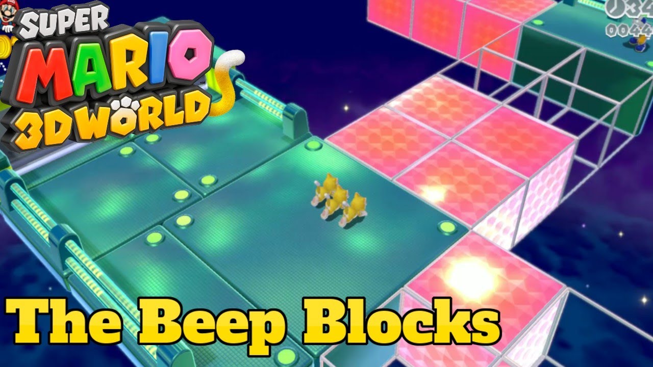 Super Mario 3D World Ep. 4, The Beep Blocks - YouTube
