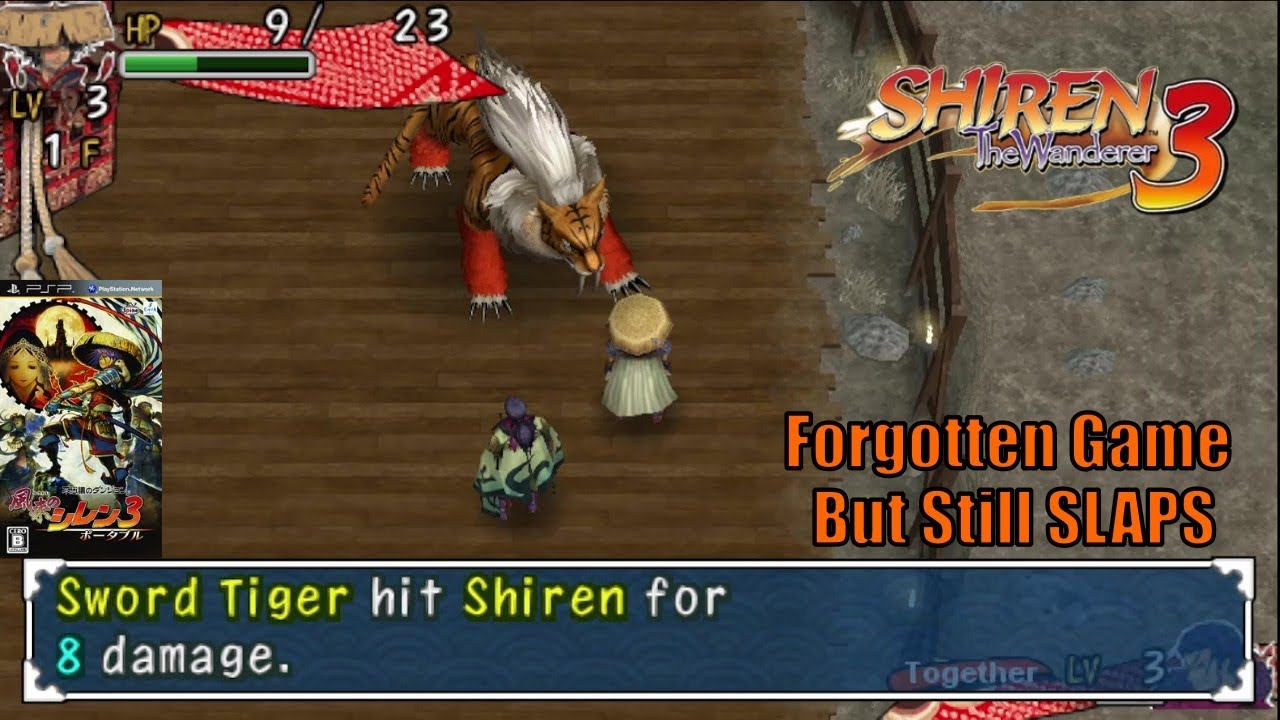 This Adventure Is Gorgeous… - Shiren the Wanderer 3 PSP - YouTube