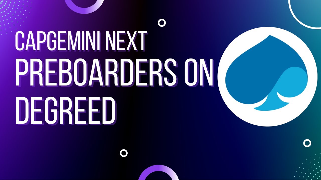 Capgemini Next Preboarders on Degreed - YouTube
