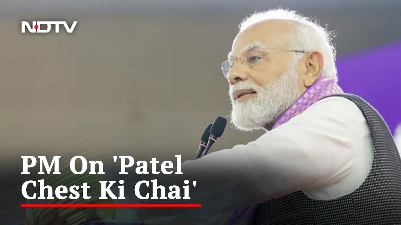 When PM Modi Mentioned 'Patel Chest Ki Chai', Noodles At Delhi ...