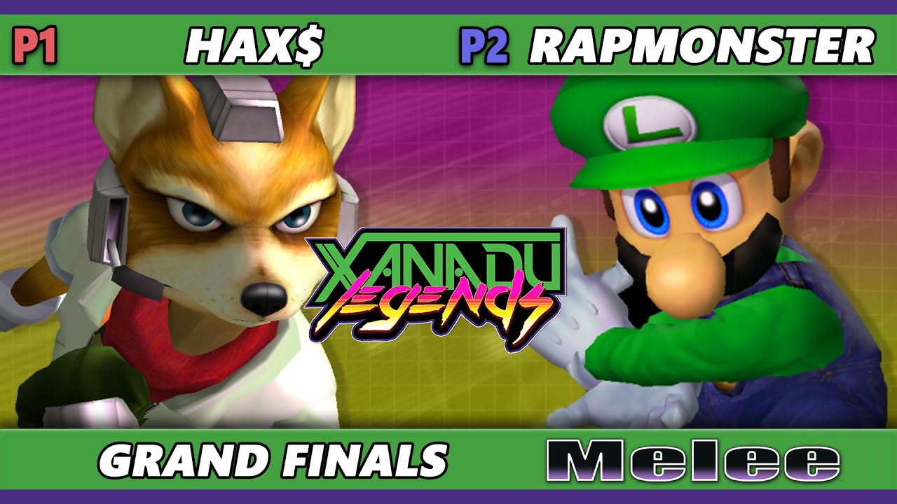 Xanadu Legends GRAND FINALS - RapM (Luigi) Vs. Hax$ [L] (Fox) Smash ...