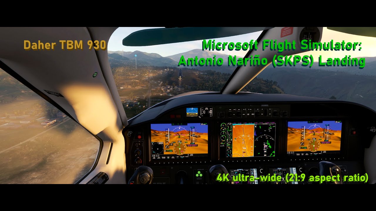 Microsoft Flight Simulator Antonio Nariño (SKPS) Landing - YouTube