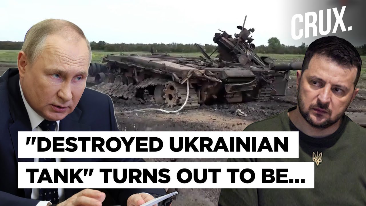 Russia Accidentally Shows Off Its Own Damaged Tank As Destroyed ...