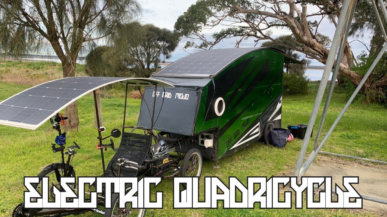 Electric Quadricycle - Micro Camper - Nomad - Episode 21 - YouTube