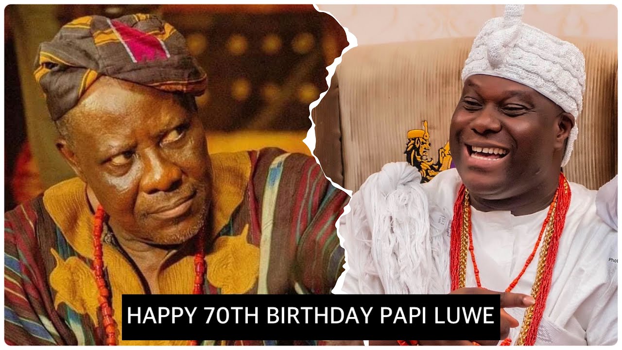 OONI OF IFE CELEBRATES VETERAN ACTOR SUNDAY OMOBOLANLE (PAPI LUWE) IN ...