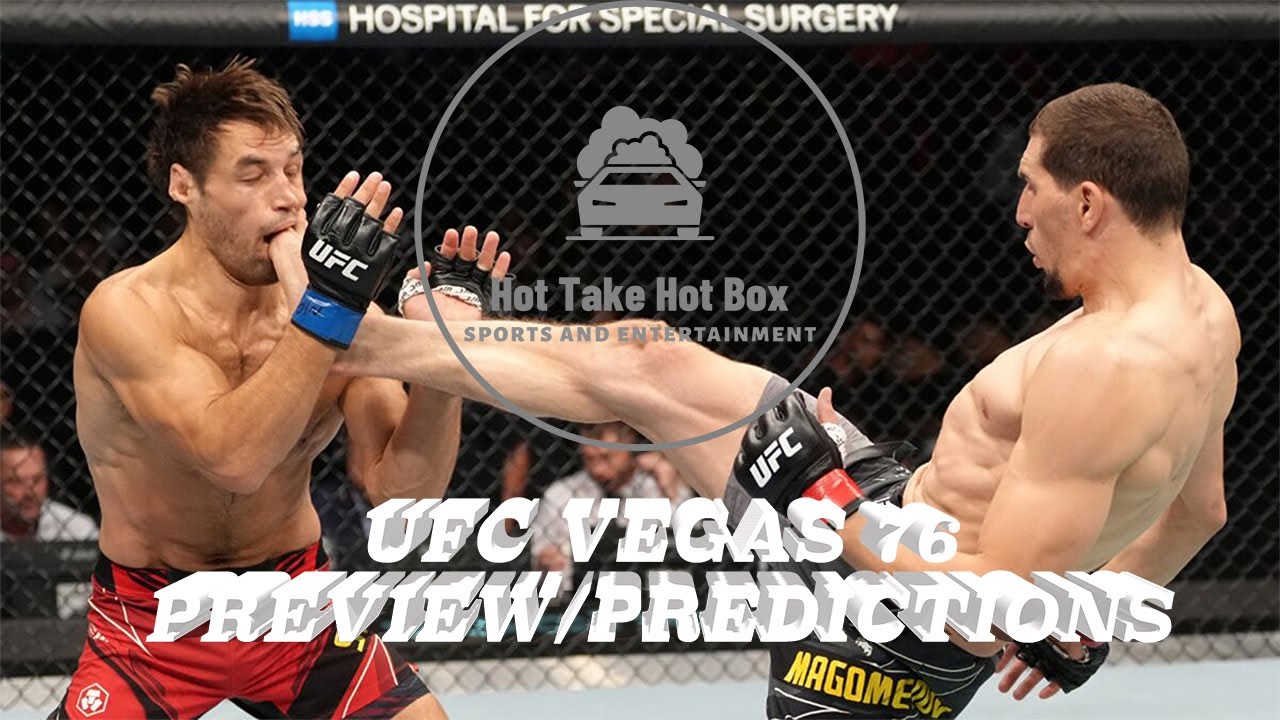 HTHB Shoulder Strikes MMA Podcast Ep. 118: "UFC Vegas 76" with Matt ...