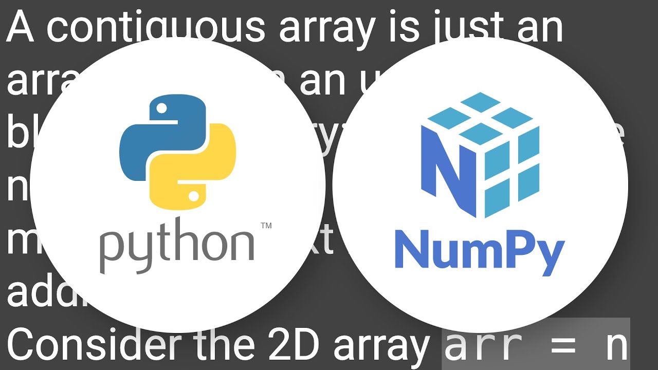 What Is The Difference Between Contiguous And Non Contiguous Arrays 2463