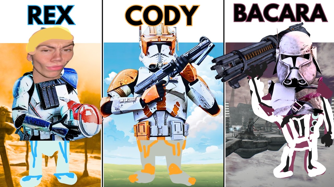 Every Clone Commander's Story EXPLAINED in DETAIL - YouTube