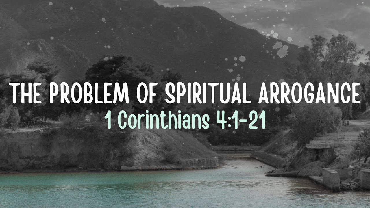 November 9th | The Problem of Spiritual Arrogance - YouTube