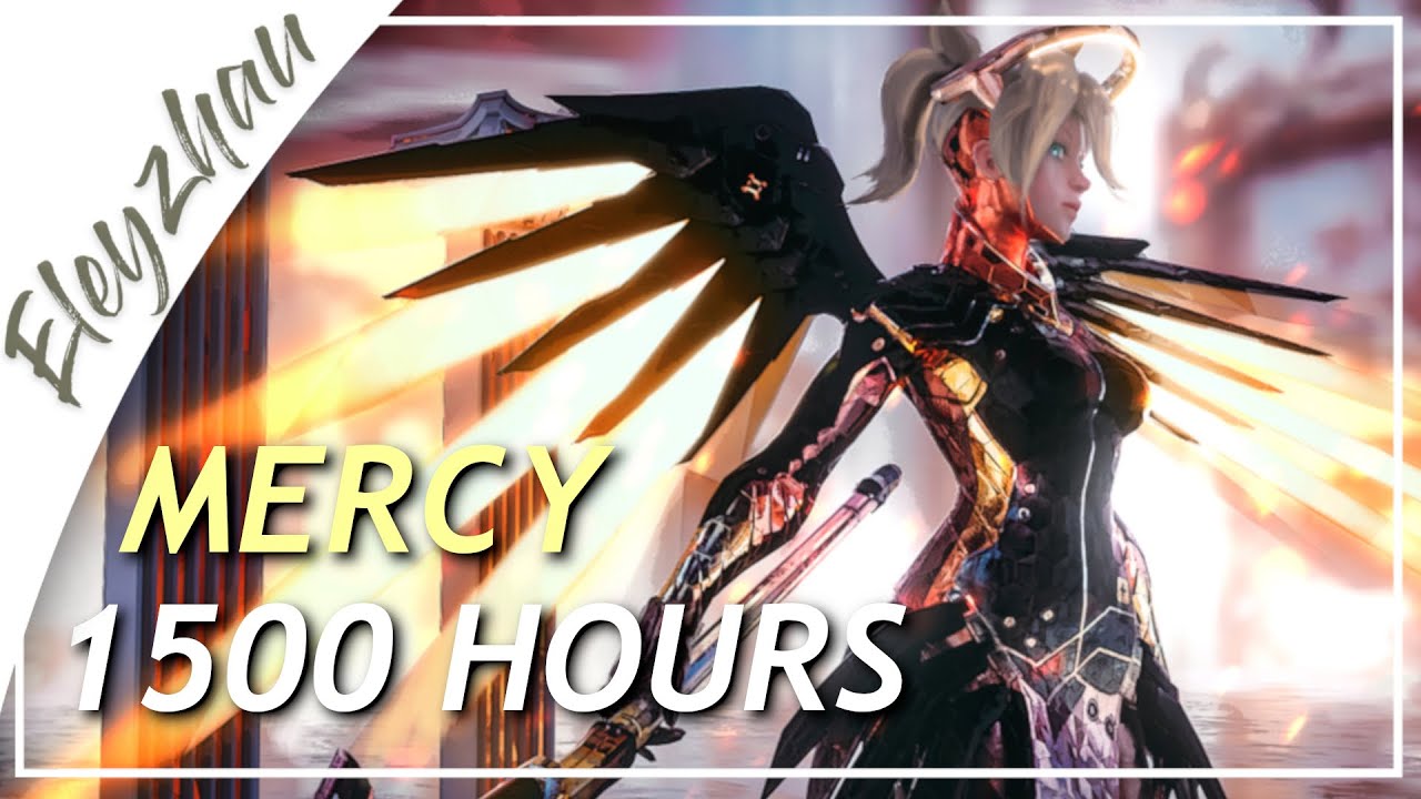 Playing Mercy for 1,500+ Hours (Overwatch Highlights) - YouTube
