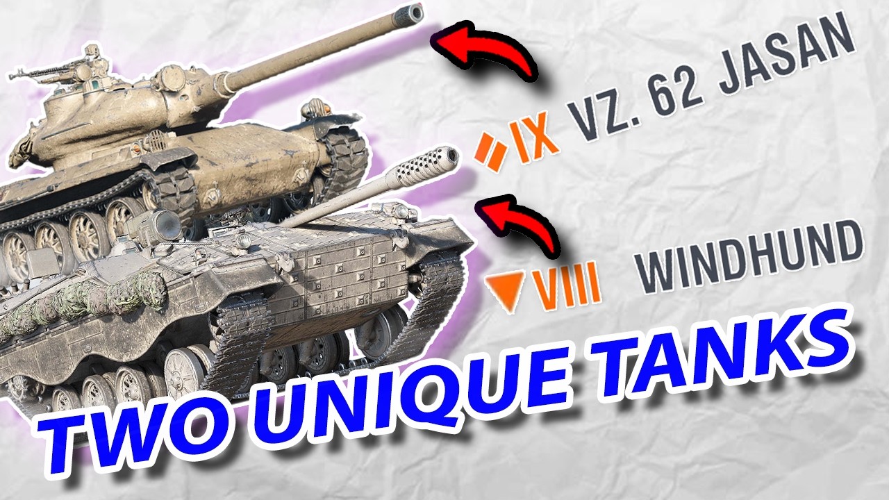 Two UNIQUE Tanks COMING - The Windhund and VZ. 62 Jasan - SuperTest ...