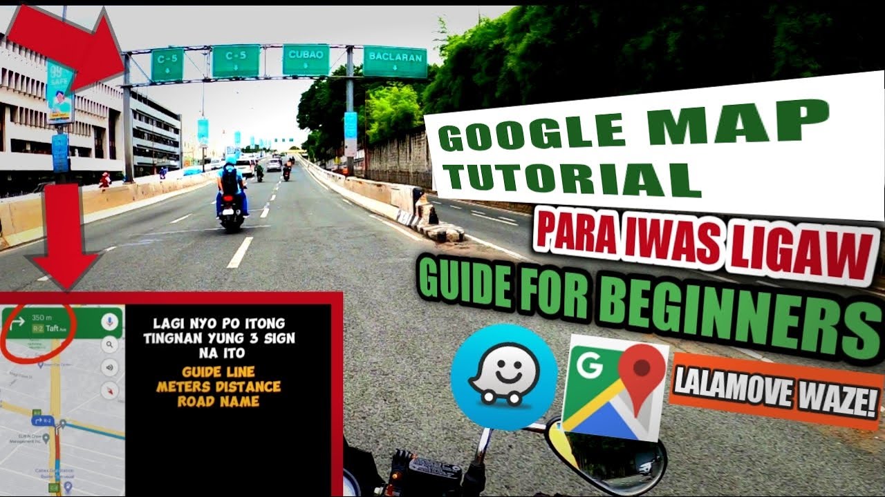 TIPS: TAMANG PAGBASA NG GOOGLE MAP PARA IWAS LIGAW SA KALSADA! - YouTube