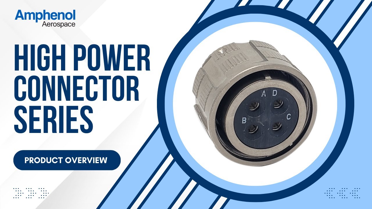 Matrix 38999 High Power Connectors - YouTube