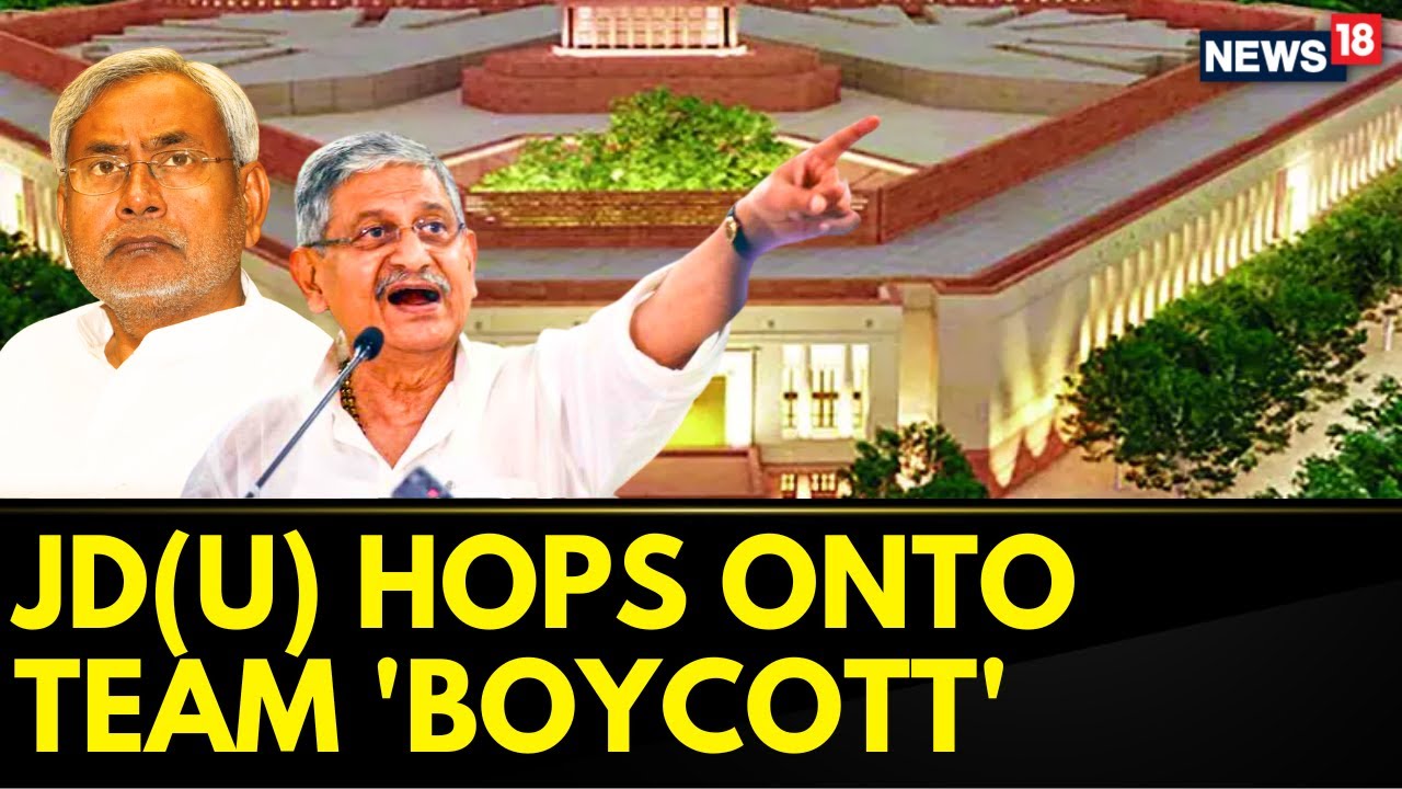 New Parliament Building | JD(U) Joins 'Boycott' Call By Opposition ...