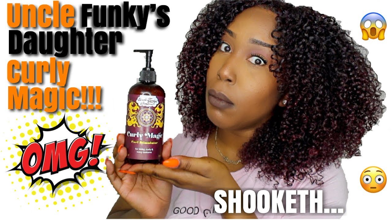 UNCLE FUNKY'S DAUGHTER CURLY MAGIC FOR A WASH AND GO! | OMGGGGGGGG ...