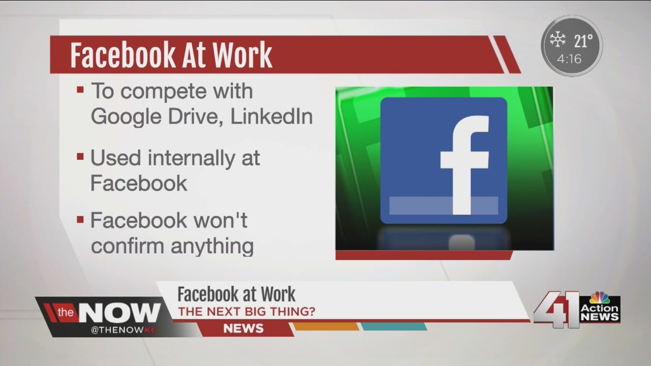 Mark Zuckerberg wants you to get on Facebook at work - YouTube