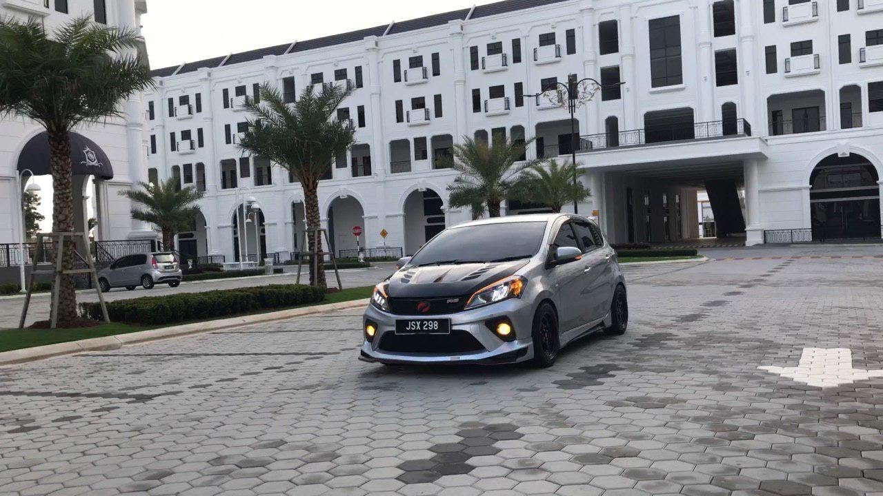 Myvi Full Bodykit Makeover - YouTube