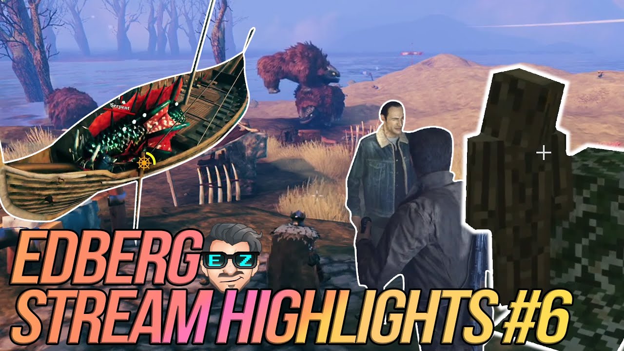 ZF Edberg Stream Highlights #6 Vikings and Sneaky Trees - YouTube