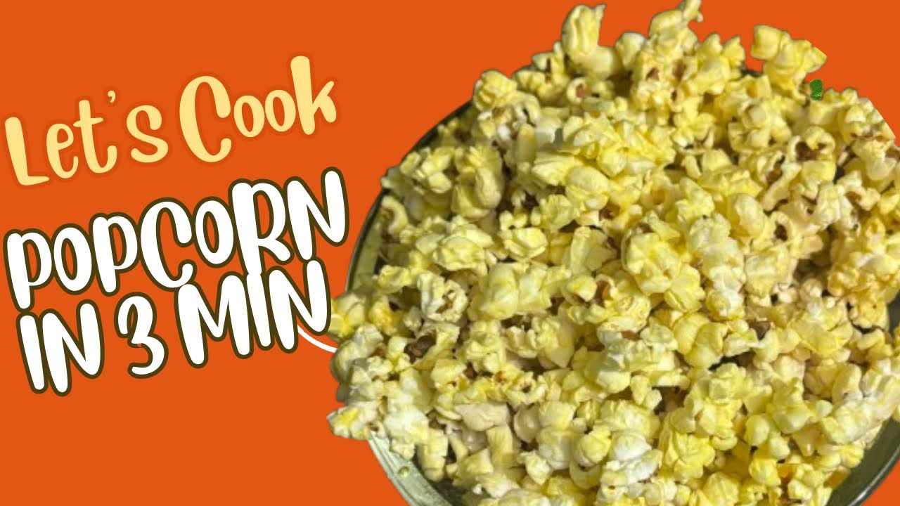 Popcorn in Microwave | ACT II Popcorn in Just 3 Mins | How to make ...