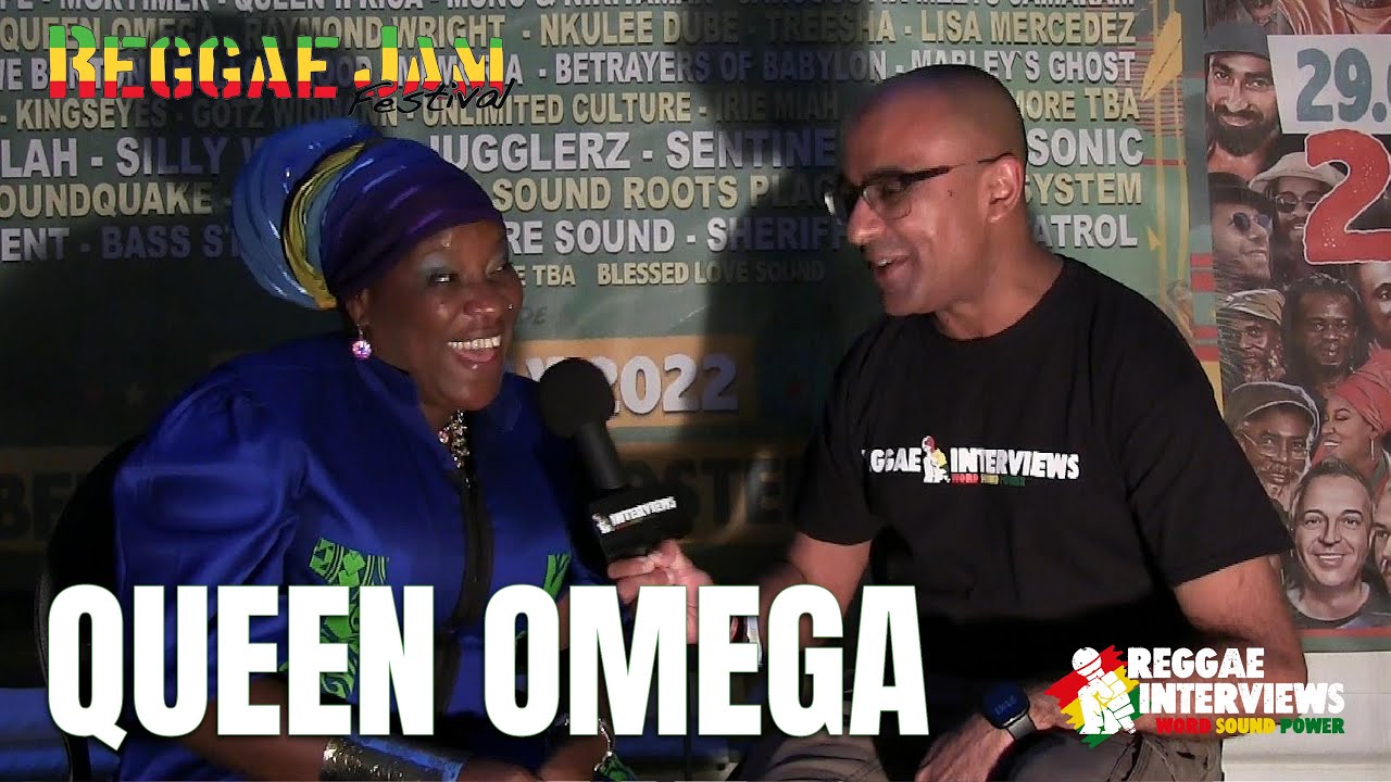 Queen Omega Interview - Reggae Jam Festival 2022 - YouTube