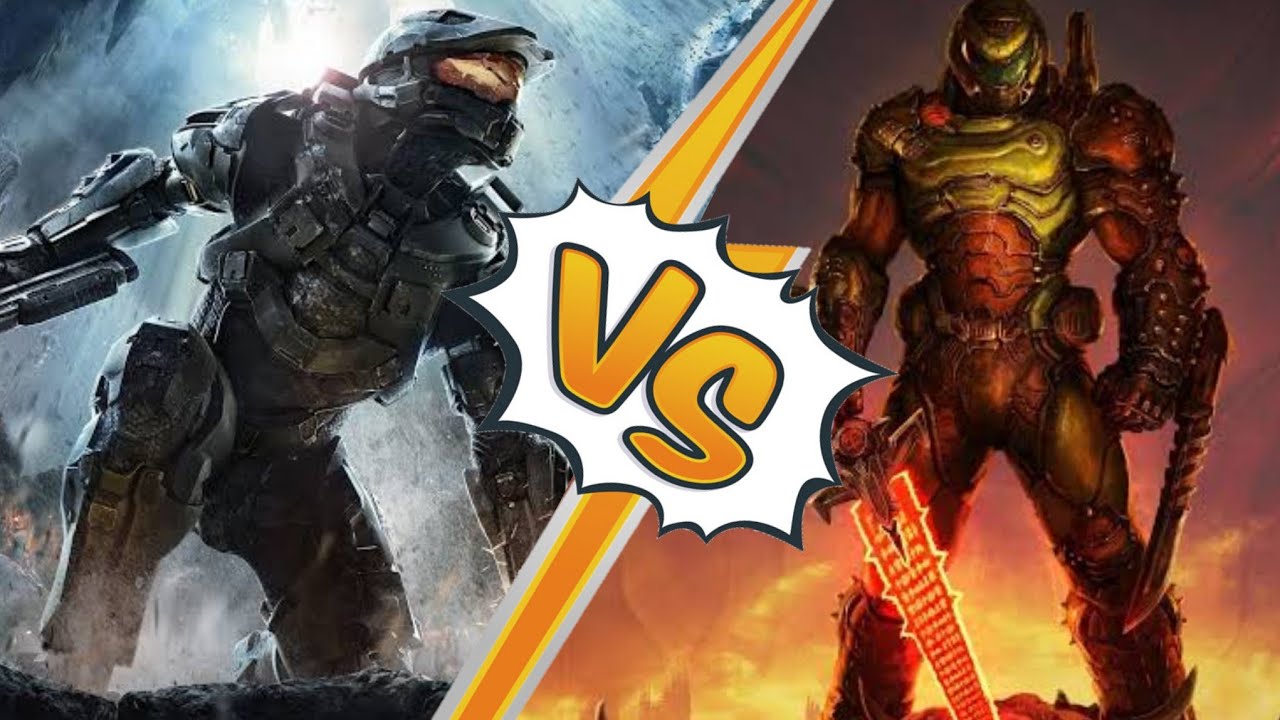 EL JEFE MAESTRO vs DOOM SLAYER | ¿Quien ganaría?🤔 - YouTube