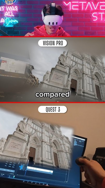Vision Pro vs. Quest 3 - How to Watch Spatial Video on #metaquest3 as 🍎 - YouTube