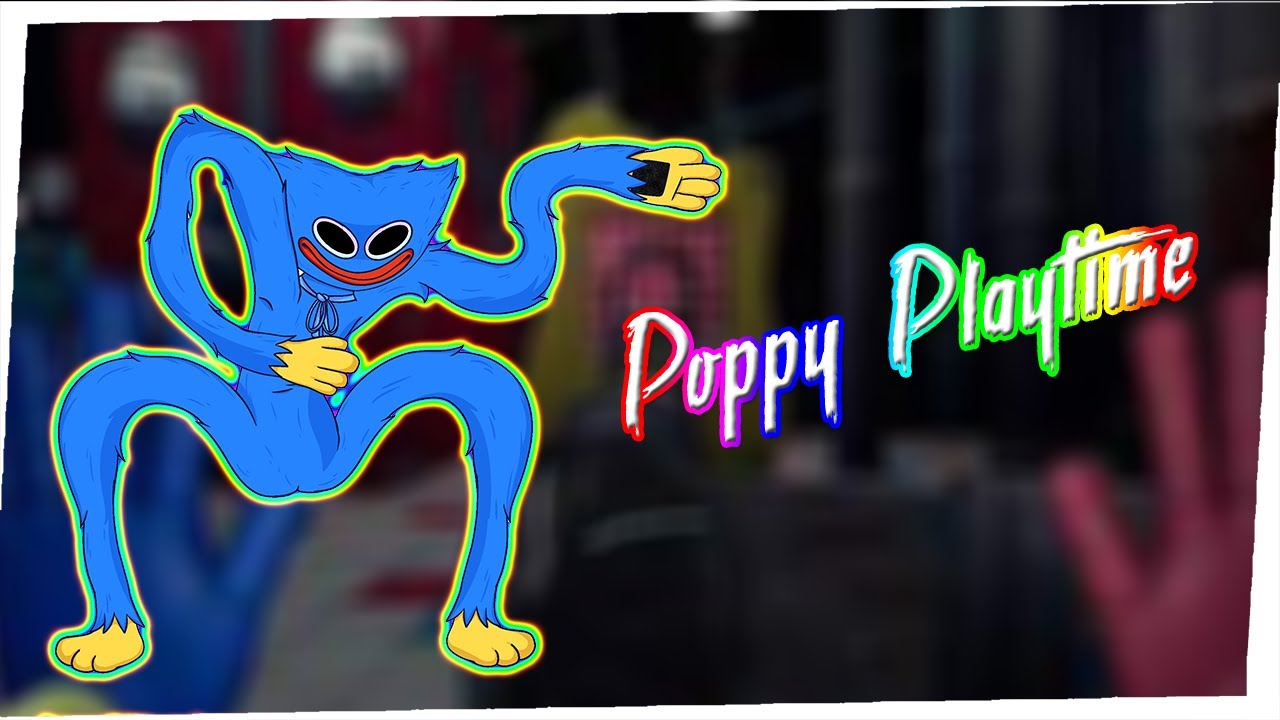 JOGUEI POOPY PLAYTIME, E DEU MEDO!!! (POOPY PLAYTIME) (TERROR GAME ...