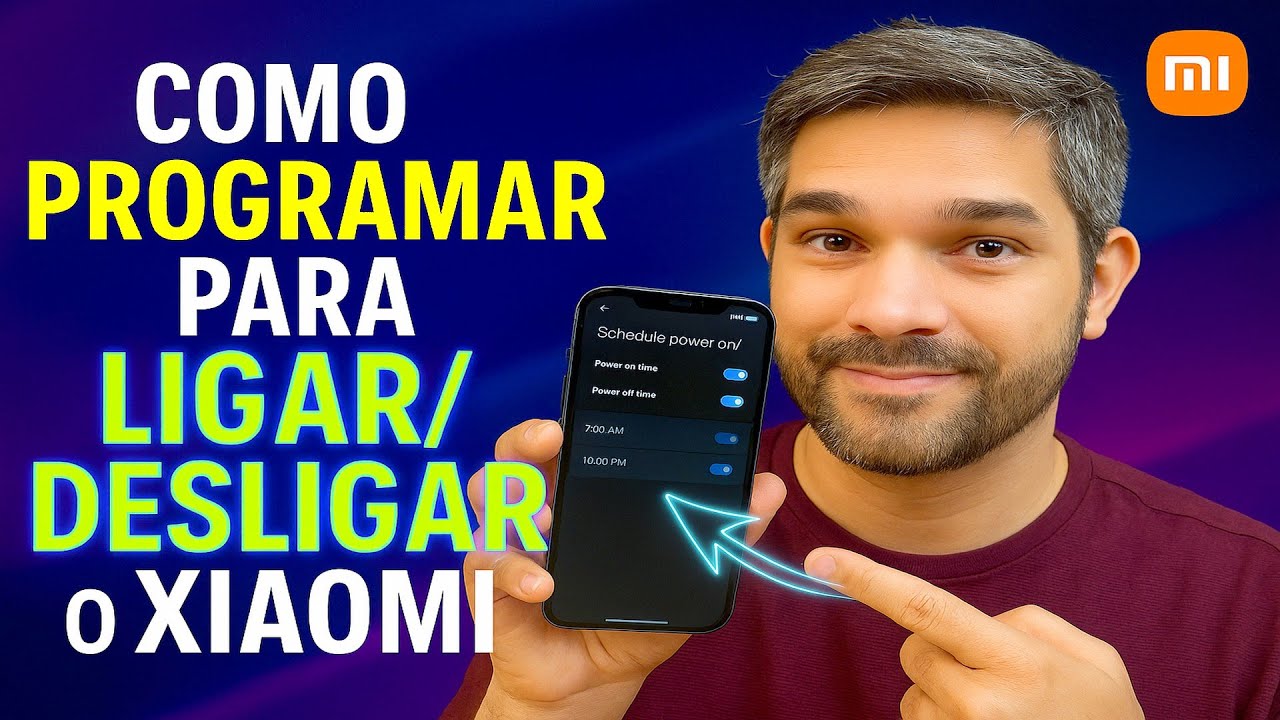 Como Programar para LIGAR/DESLIGAR o Xiaomi - YouTube