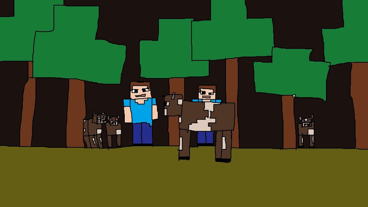 SWEAR TO STEVE THE CREEPER MADE ME DO IT- Minecraft Parody of Swear To ...