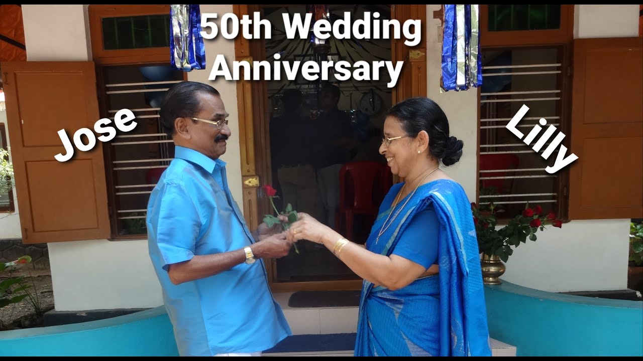 50th Wedding Anniversary Jose & Lilly - YouTube
