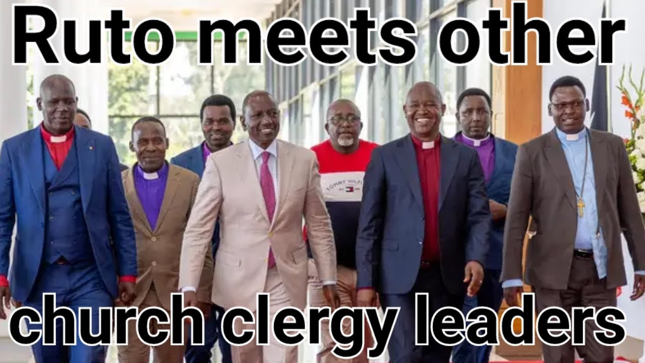 🔥RUTO hosts indigenous churches bishops at Statehouse, Nairobi - YouTube