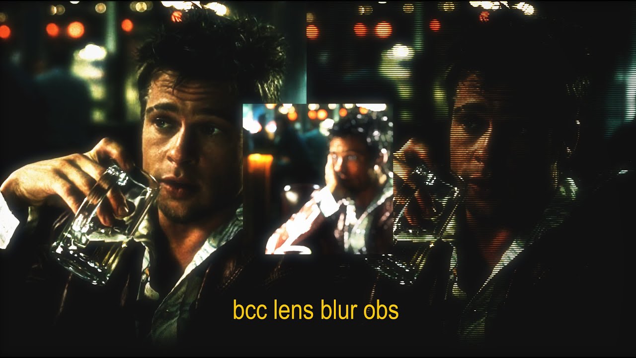 bcc lens blur obs tutorial - YouTube