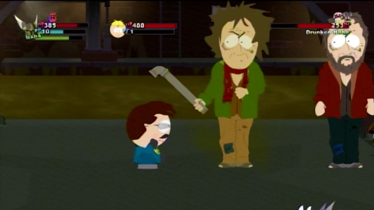 South Park: The Stick of Truth Boss # 15: The Drunken Hobo and Angry ...