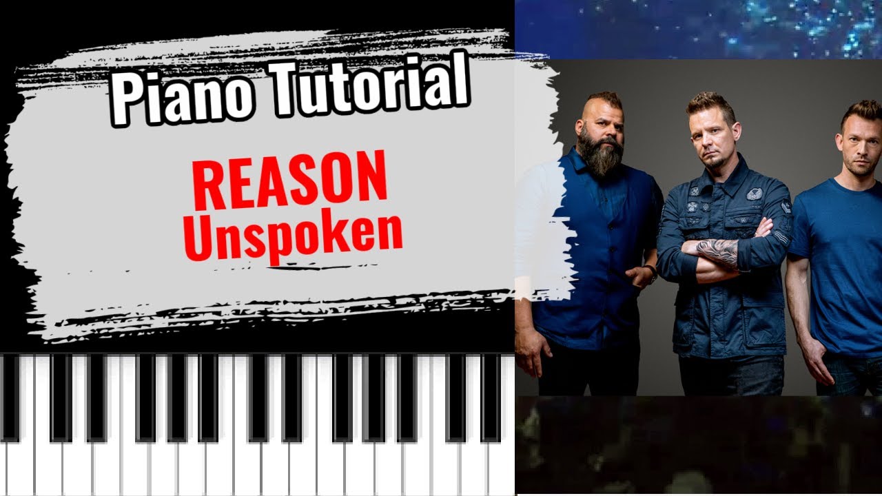 🎹REASON by Unspoken (easy piano tutorial lesson free) - YouTube