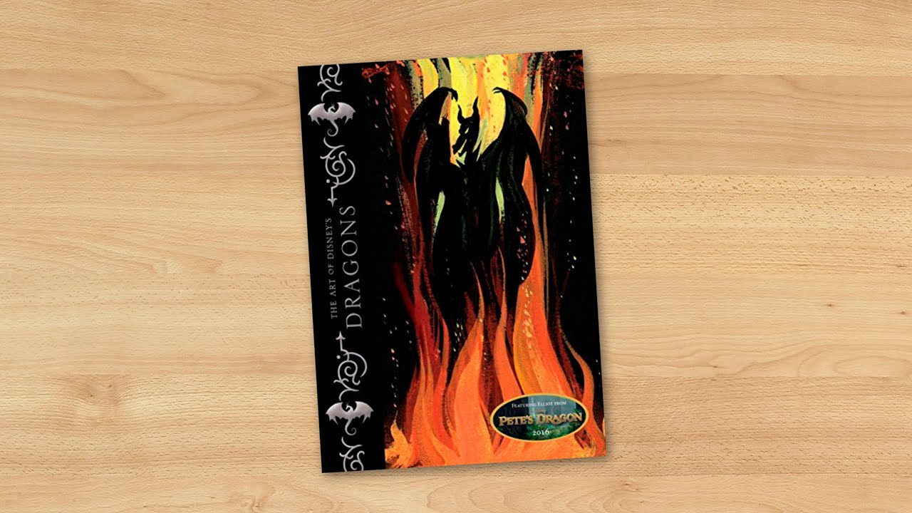 The Art of Disney's Dragons (book flip) - YouTube