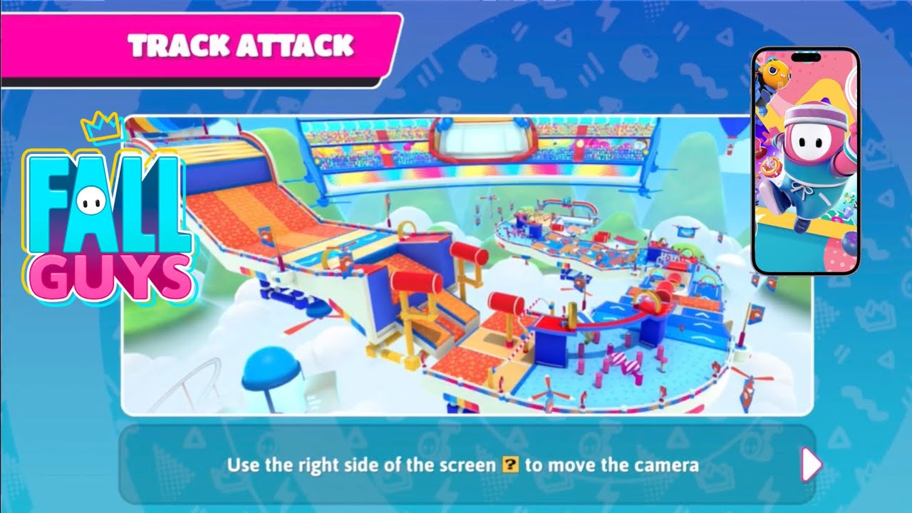 Fall Guys Mobile: Track Attack - YouTube